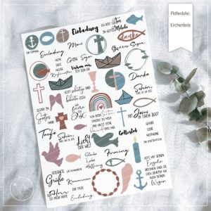 Plotterdatei KIRCHENFESTE - beemybear