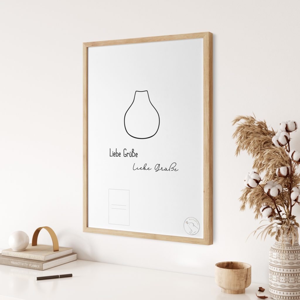 Plotterdatei Vase - beemybear