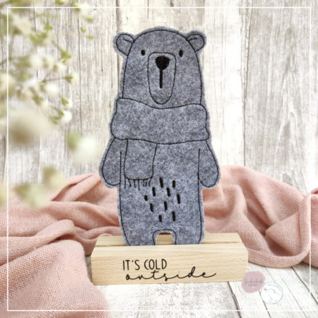 Stickdatei BÄR - COZY WINTER - beemybear