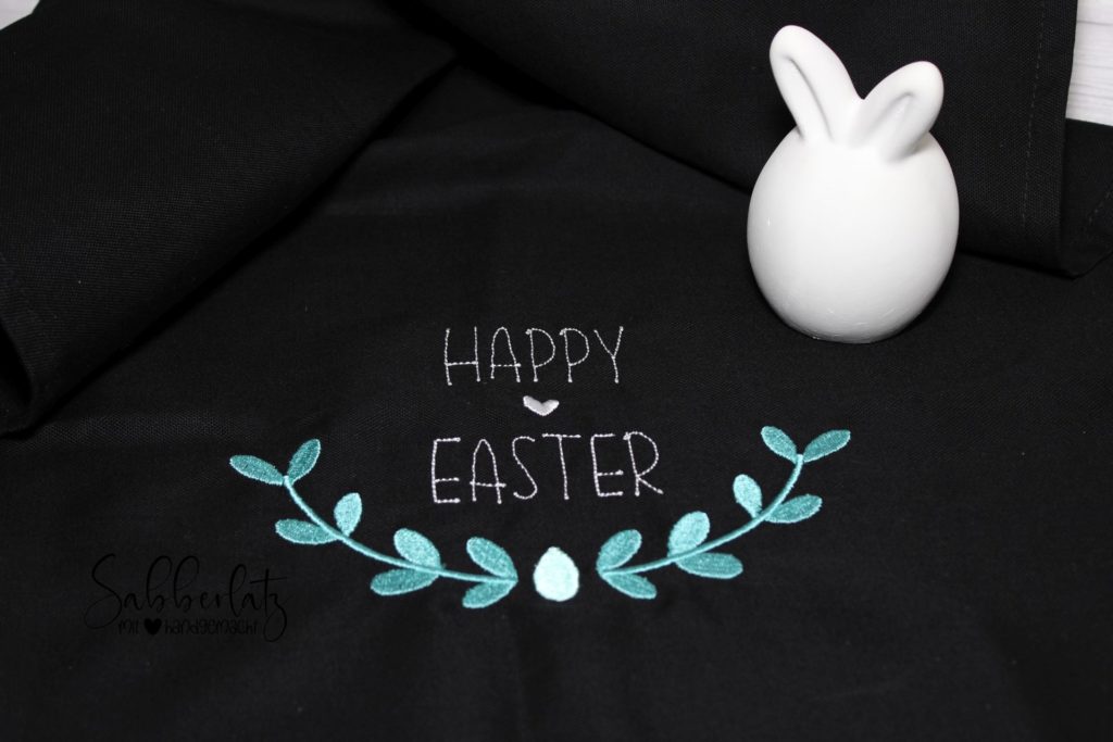 Stickdatei KRANZ HAPPY EASTER - beemybear