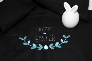 Stickdatei KRANZ HAPPY EASTER - beemybear