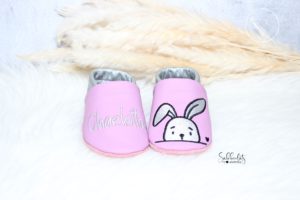 Stickdatei für Puschen - CUTIES - beemybear