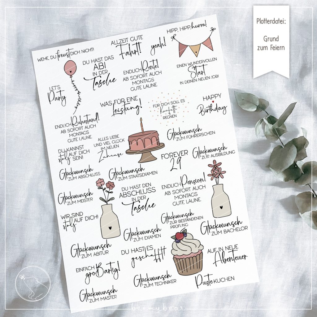 Plotterdatei ADDON LICHTHAUS - STRANDHAUS - beemybear