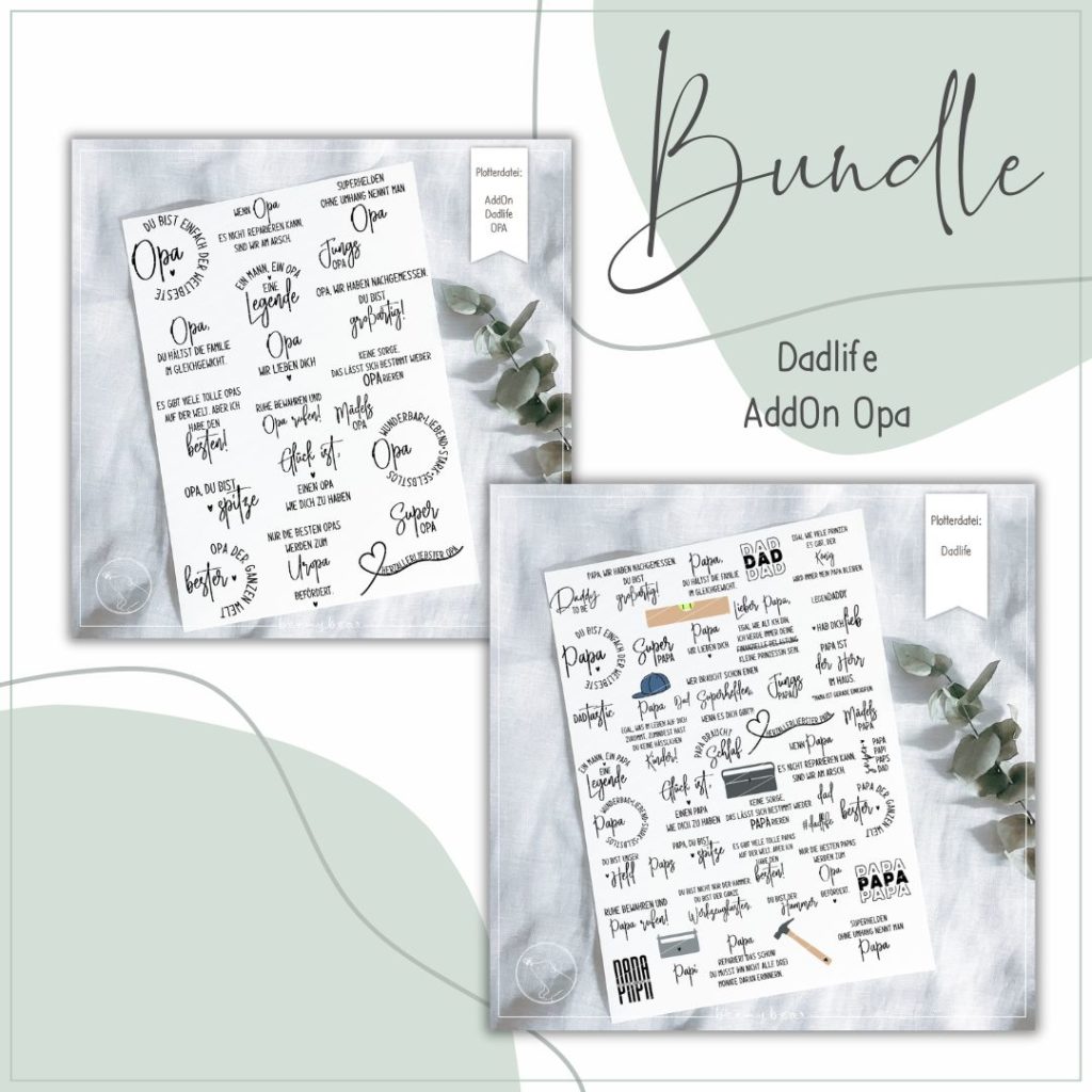 Plotterdatei DADLIFE - beemybear