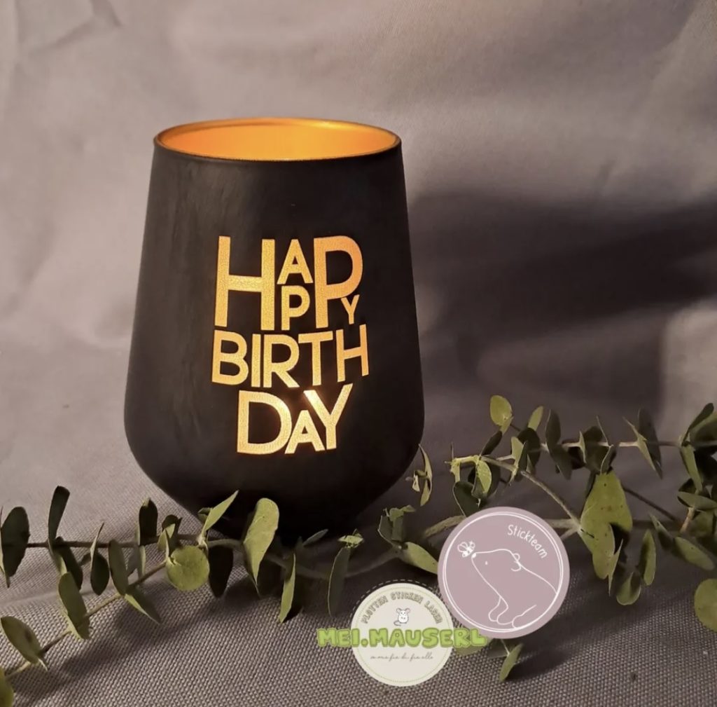 Plotterdatei HAPPY BIRTHDAY Typo - beemybear